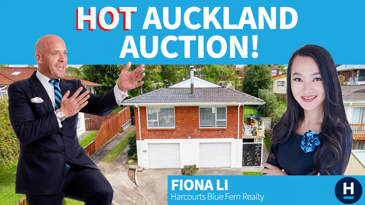 Hot Auckland Auction with Team Fiona Li! - Aaron Davis